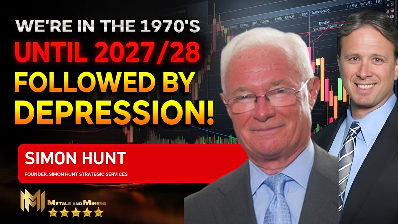 Simon Hunt prévoit un crash économique majeur : le rôle de l’or et des ...